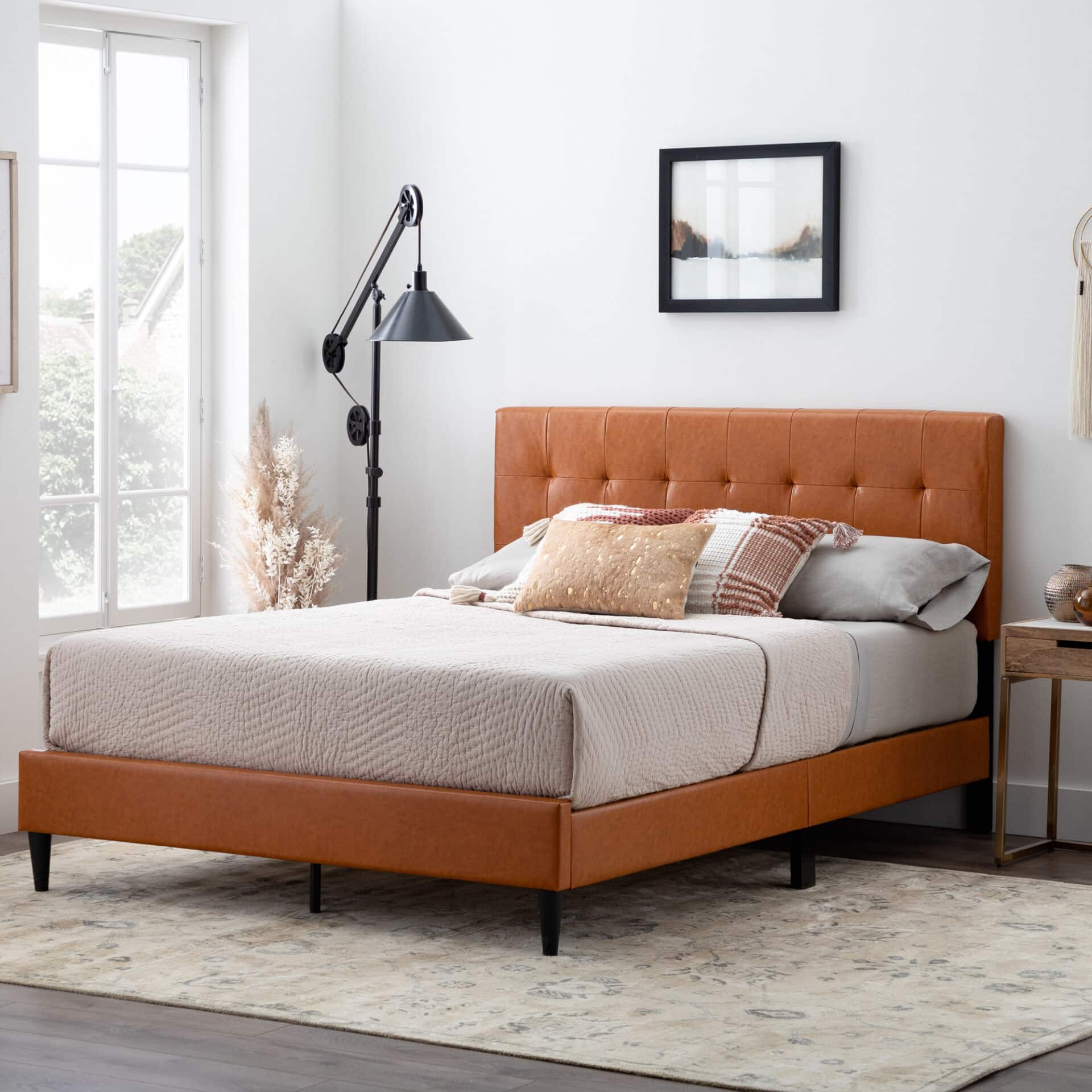 Weekender Jensen Cobalt King Platform Bed